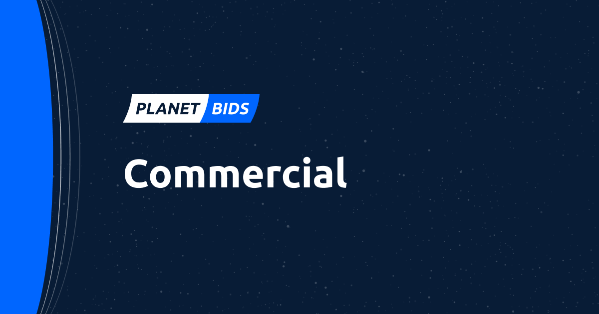 Commercial with PlanetBids